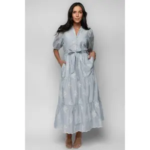 BALTIC BØRN Marguerite Embroidered Dress