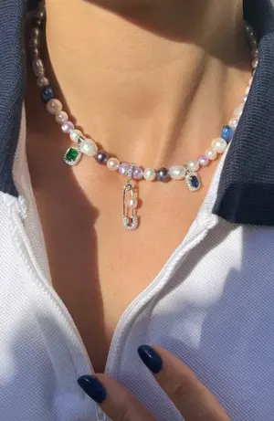 RIMOR JEWELRY Egomet Freshwater Pearl Choker