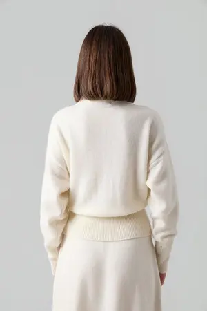 LE FAFO Cashmere Blend Cardigan
