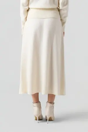 LE FAFO Cashmere Blend Skirt