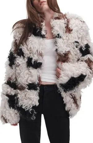 Rag & Bone Lori Genuine Shearling Coat