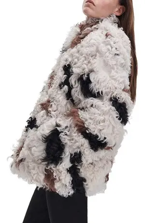 Rag & Bone Lori Genuine Shearling Coat