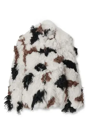 Rag & Bone Lori Genuine Shearling Coat