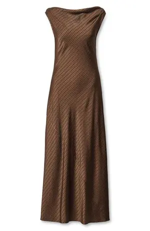 Rag & Bone Jessica Cowl Neck Maxi Dress