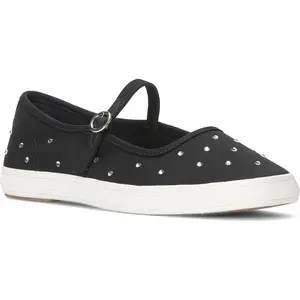 Keds® Square Toe Mary Jane Sneaker - Black