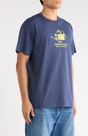 Carhartt Work In Progress Dirty Laundry Cotton Graphic T-shirt