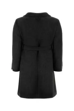 Miu Miu Dark Grey Wool Coat