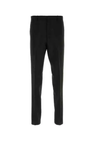 Fendi Mohair Blend Pant - Black