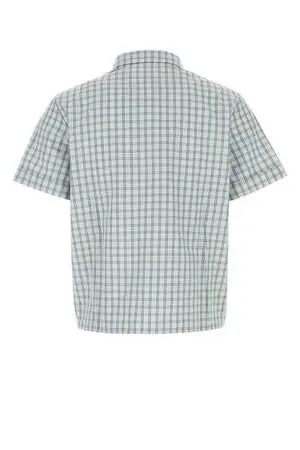 Miu Miu Embroidered Poplin Shirt - Multicolor