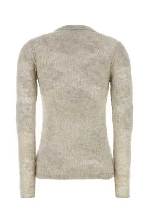 Brunello Cucinelli Sand Stretch Crochet Sweater - Brown
