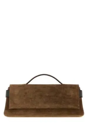 Brunello Cucinelli Brown Suede Handbag - Multicolor