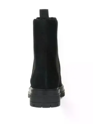 GIANVITO ROSSI Chester Suede Chelsea Boots - Black
