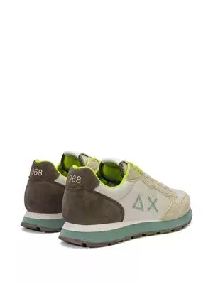 SUN 68 Tom Panelled Logo-embroidered Sneakers