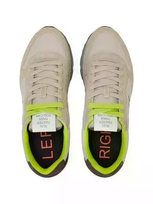 SUN 68 Tom Panelled Logo-embroidered Sneakers