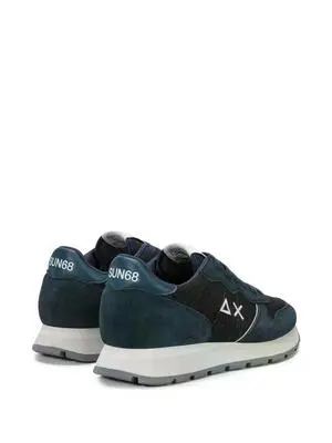 SUN 68 Big Ally Glitter-panelled Sneakers