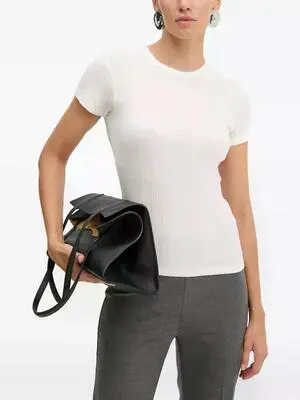 DRYKORN Ribbed Short-sleeve T-shirt - Neutrals