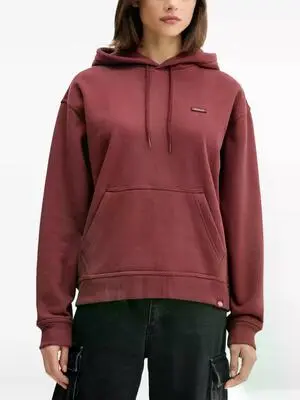 Dickies Clancy Logo-patch Hoodie - Red