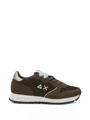 SUN 68 Ally Glitter Suede Sneakers