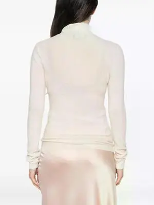 Fabiana Filippi Sequin-embellished Roll-neck Sweater