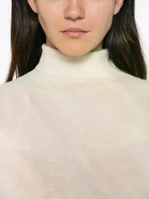 Fabiana Filippi Sequin-embellished Roll-neck Sweater