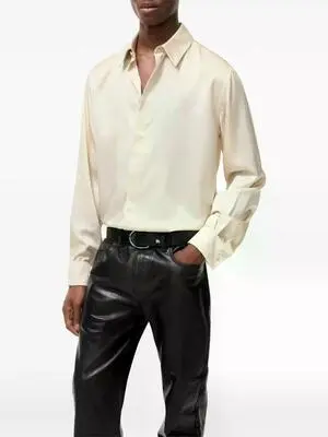 Burberry Relaxed-fit Silk Shirt