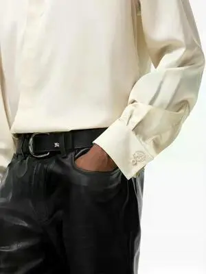Burberry Relaxed-fit Silk Shirt