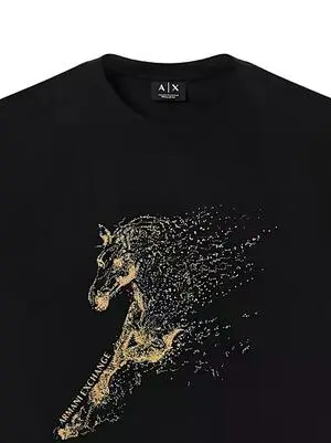 Armani Exchange Horse-print T-shirt