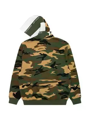 AAPE BY *A BATHING APE Camouflage-print Zip-up Hoodie