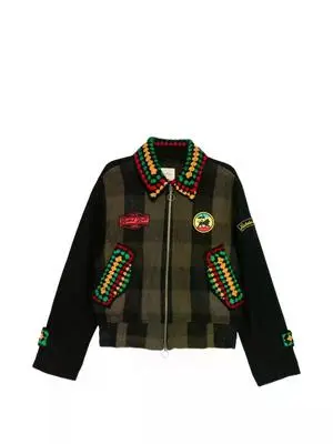 NICHOLAS DALEY Logo-embroidered Jacket