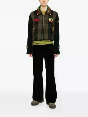 NICHOLAS DALEY Logo-embroidered Jacket
