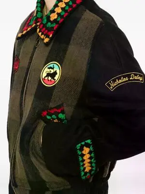 NICHOLAS DALEY Logo-embroidered Jacket