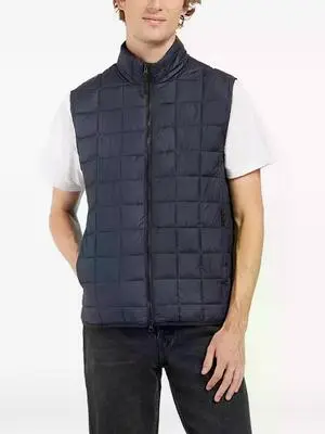 DIDRIKSONS Samuel Quilted Gilet - Blue