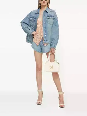 Desigual Ruffled Printed Blouse
