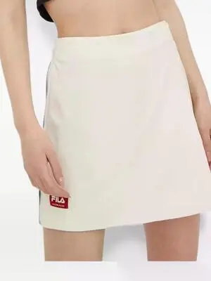 FILA Drawstring Detail Shorts - Neutrals