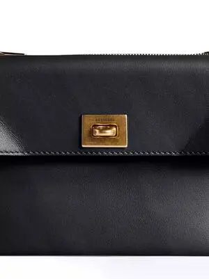 Balenciaga Rodeo Coin And Card Holder - Black
