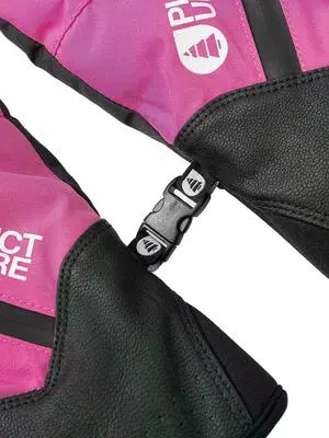 PICTURE ORGANIC CLOTHING Logo-print Panelled Gloves