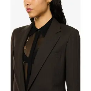 Dries Van Noten Blanchet Tonal-stripe Woven Blazer