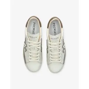 Premiata Steven Leather Trainers