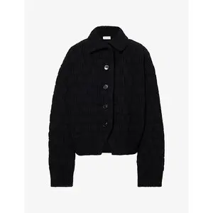 Dries Van Noten Terino Textured Wool-and-cashmere Cardigan