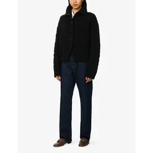 Dries Van Noten Terino Textured Wool-and-cashmere Cardigan