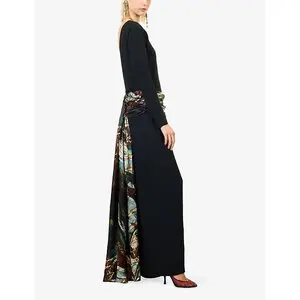 Dries Van Noten Decado Printed Woven Dress