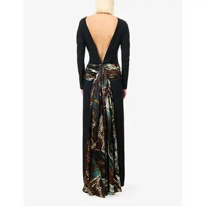 Dries Van Noten Decado Printed Woven Dress