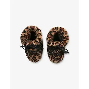 Moon Boot Icon Low Animal-print Fleece S
