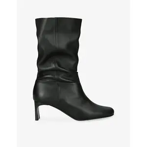 Pierre Hardy Joelle Leather Heeled Boots - Black