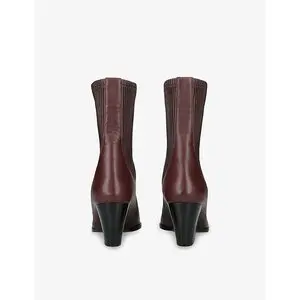 Pierre Hardy Rodeo Grain Leather Heeled Ankle Boots