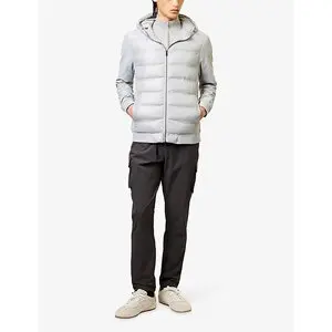 ARNE Hybrid Hooded Shell Puffer Jacket