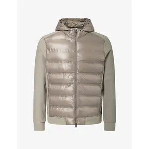 ARNE Hybrid Hooded Shell Puffer Jacket