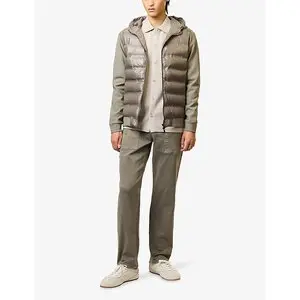 ARNE Hybrid Hooded Shell Puffer Jacket
