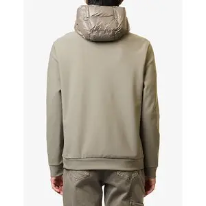 ARNE Hybrid Hooded Shell Puffer Jacket