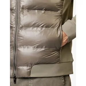 ARNE Hybrid Hooded Shell Puffer Jacket